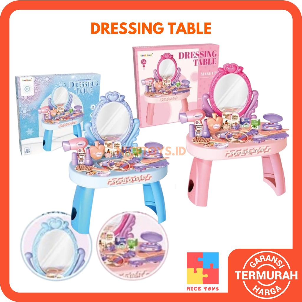 Jual Dressing Table Toys Mainan Meja Rias Anak Perempuan Mainan Make Up ...