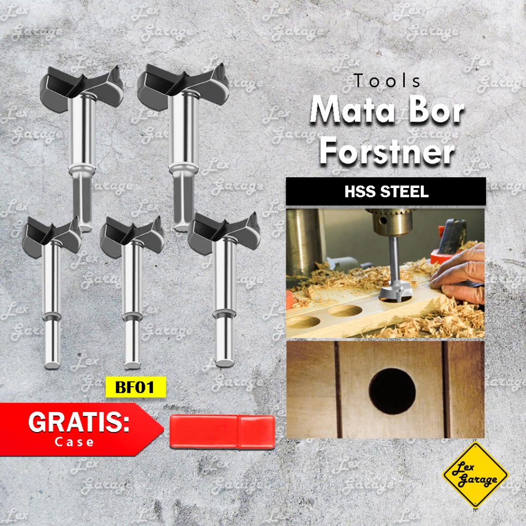 Jual Mata Bor Kayu Engsel Sendok 15 20 25 30 35 mm Forstner Bit ...