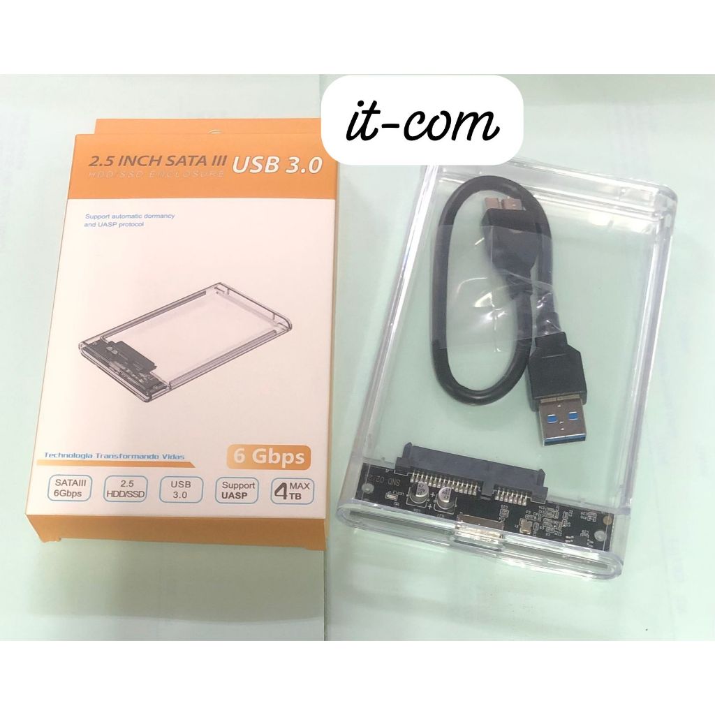 Jual CASING / CASE HARDDISK EKSTERNAL 2,5” ENCLOSURE USB 3.0 SATA III | Shopee Indonesia
