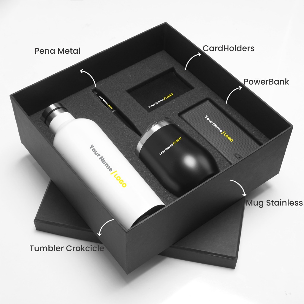 Jual CUSTOM Gift Box Gift Set Corkcikle Mug PB CD dan pena Kado Hampers ...