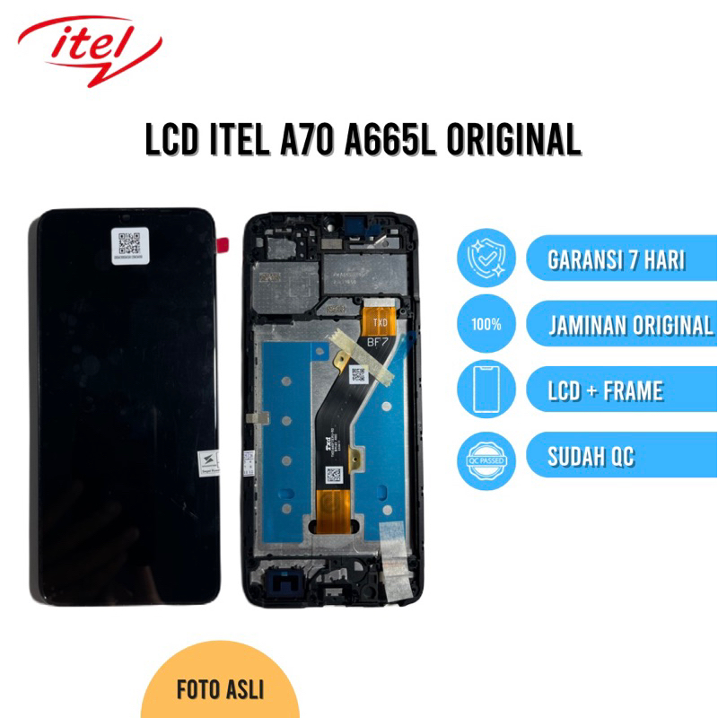 Jual LCD TOUCHSCREEN ITEL A70 A665L ORIGINAL | Shopee Indonesia