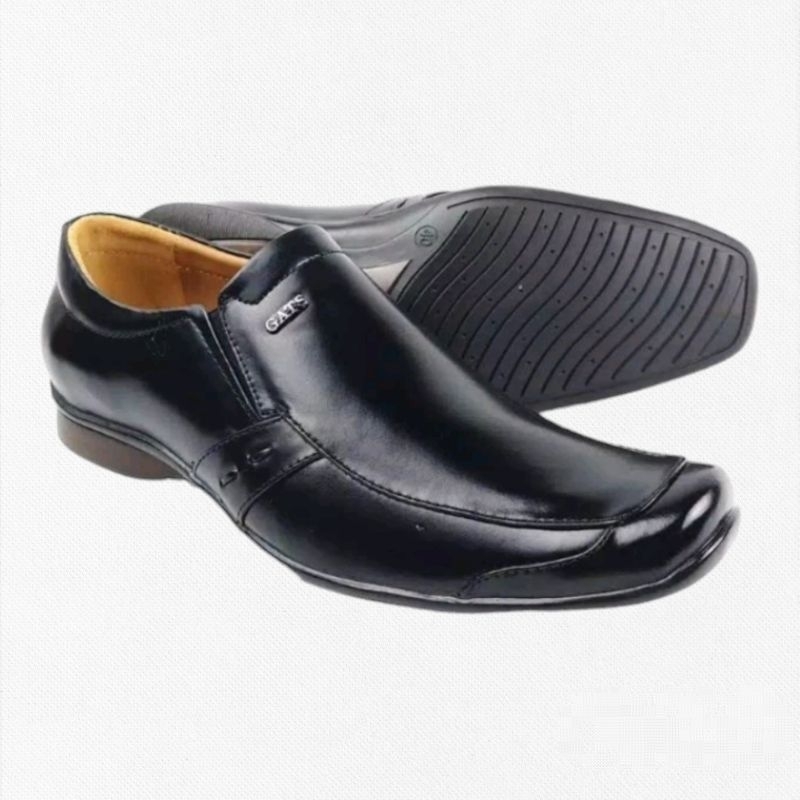Jual SEPATU PRIA GATS ZU-0011 HITAM ORIGINAL | Shopee Indonesia