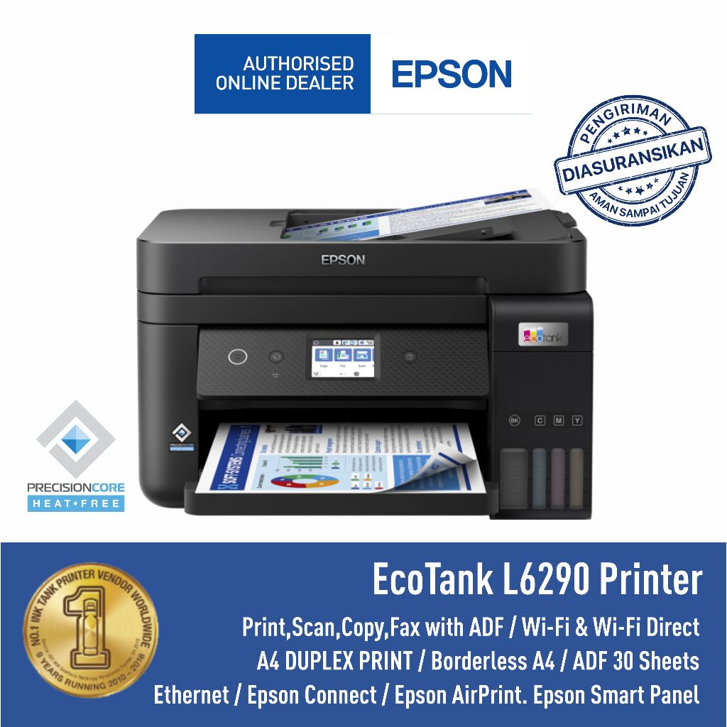 Jual Printer Epson L6290 L-6290 L 6290 Pengganti L6190 L-6190 Duplex ...