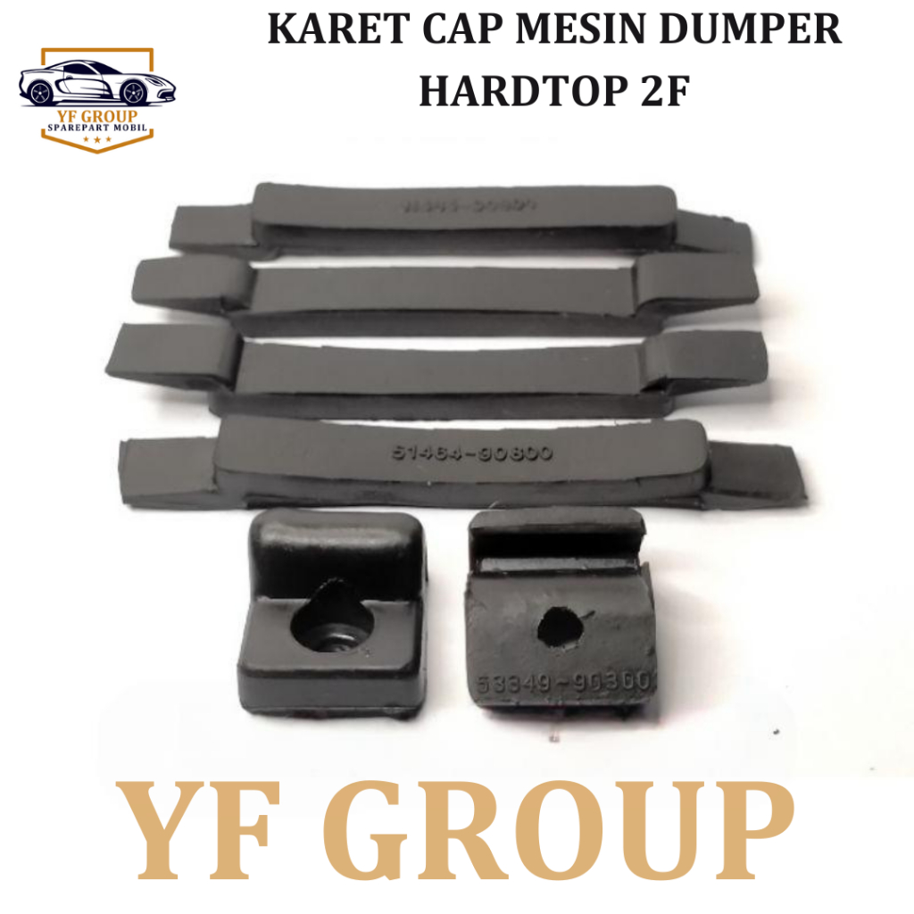 Jual SPAREPART MOBIL KARET CAP MESIN DUMPER HARDTOP 2F | Shopee Indonesia