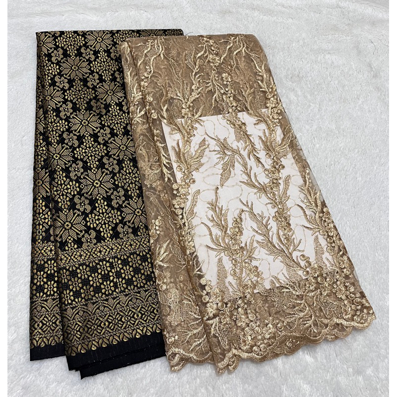 Jual Set/Paket Kain Bridesmaid Tile Payet & Songket semi palembang ...