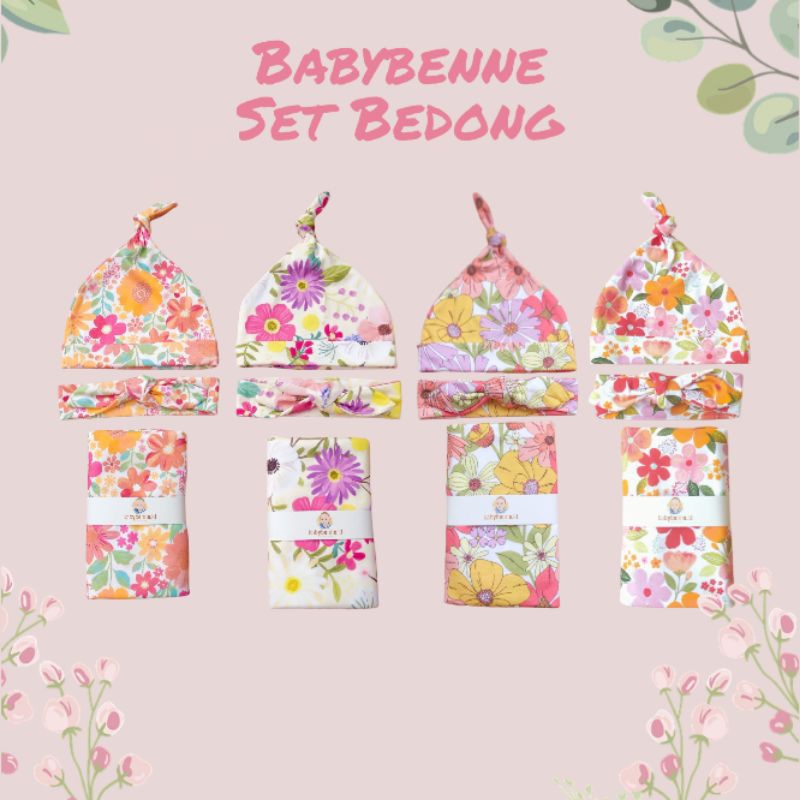 Jual Babybenne - newborn baby swaddle premium / bedong bayi premium (1 ...