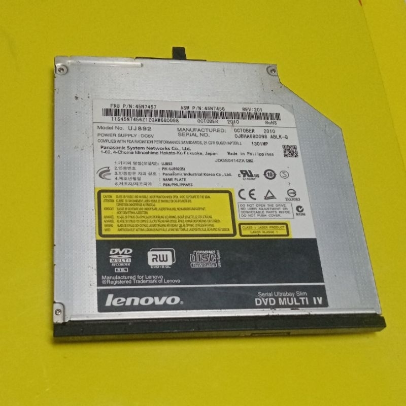 Jual DVD MULTI RECORDER IV Laptop lenovo ThinkPad T410 | Shopee Indonesia