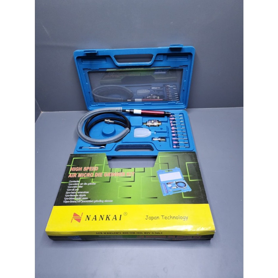 Jual Air Micro Die Grinder Kit Set Nankai Bor Angin Tuner 3mm Nankai ...