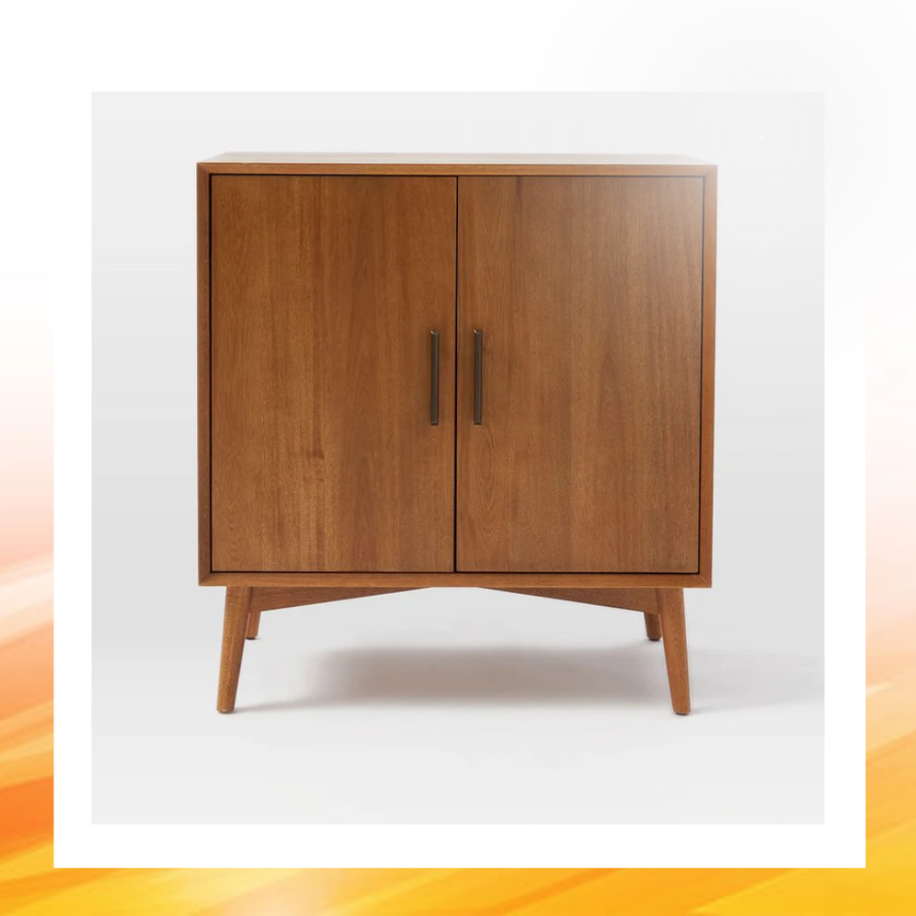 Jual Bufet Dua Pintu dari Kayu Jati Solid | Shopee Indonesia