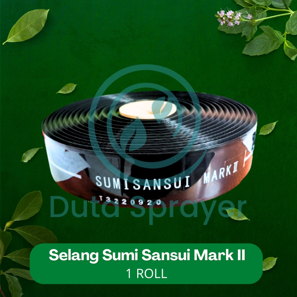 Jual Selang Irigasi Sumi Sansui Mark II & End Stopper 1 Roll = 100m ...