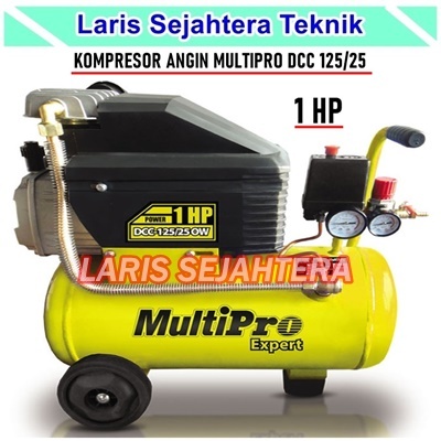 Jual Kompresor Angin Listrik Multipro 1 HP DCC-125/10 OW | Shopee Indonesia