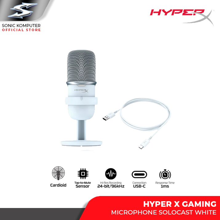 Jual HyperX SoloCast USB Gaming Microphone | Shopee Indonesia