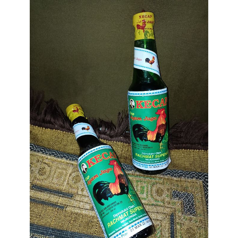 Jual kecap cap ayam jago kecap Majalengka- isi 2 botol | Shopee Indonesia