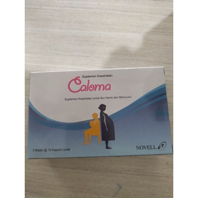 Jual Caloma Plus Kapsul - Suplemen vitamin dan mineral pada masa ...