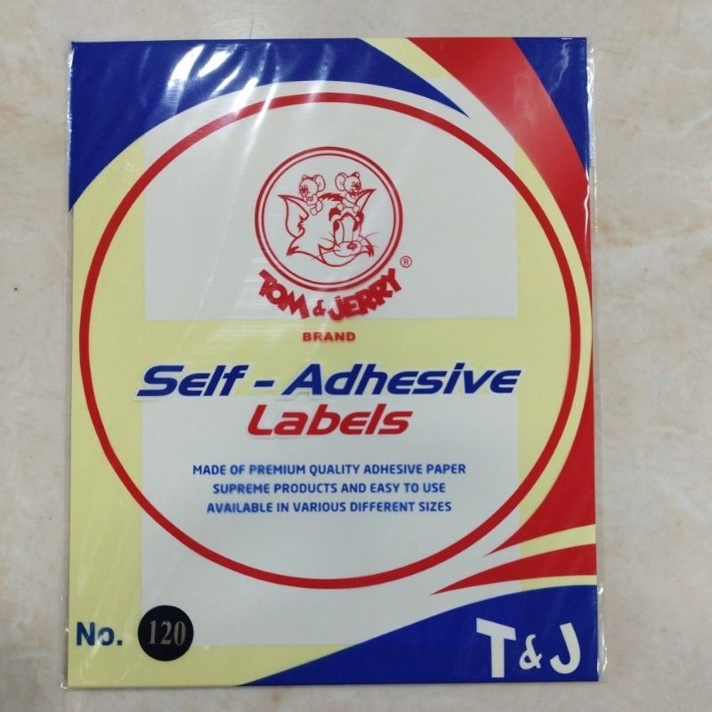 Jual Label Tom & Jerry No 120 (78*118mm){1pad} | Shopee Indonesia