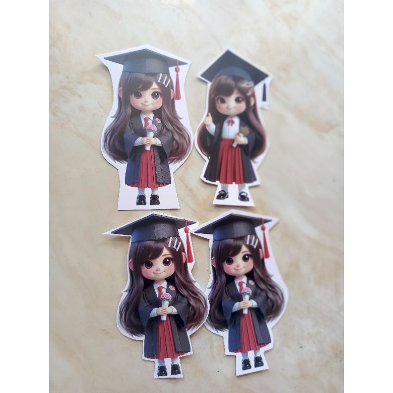 Jual TERLENGKAP!! Ready TOPPER buket / topper wisuda / topper hari guru ...