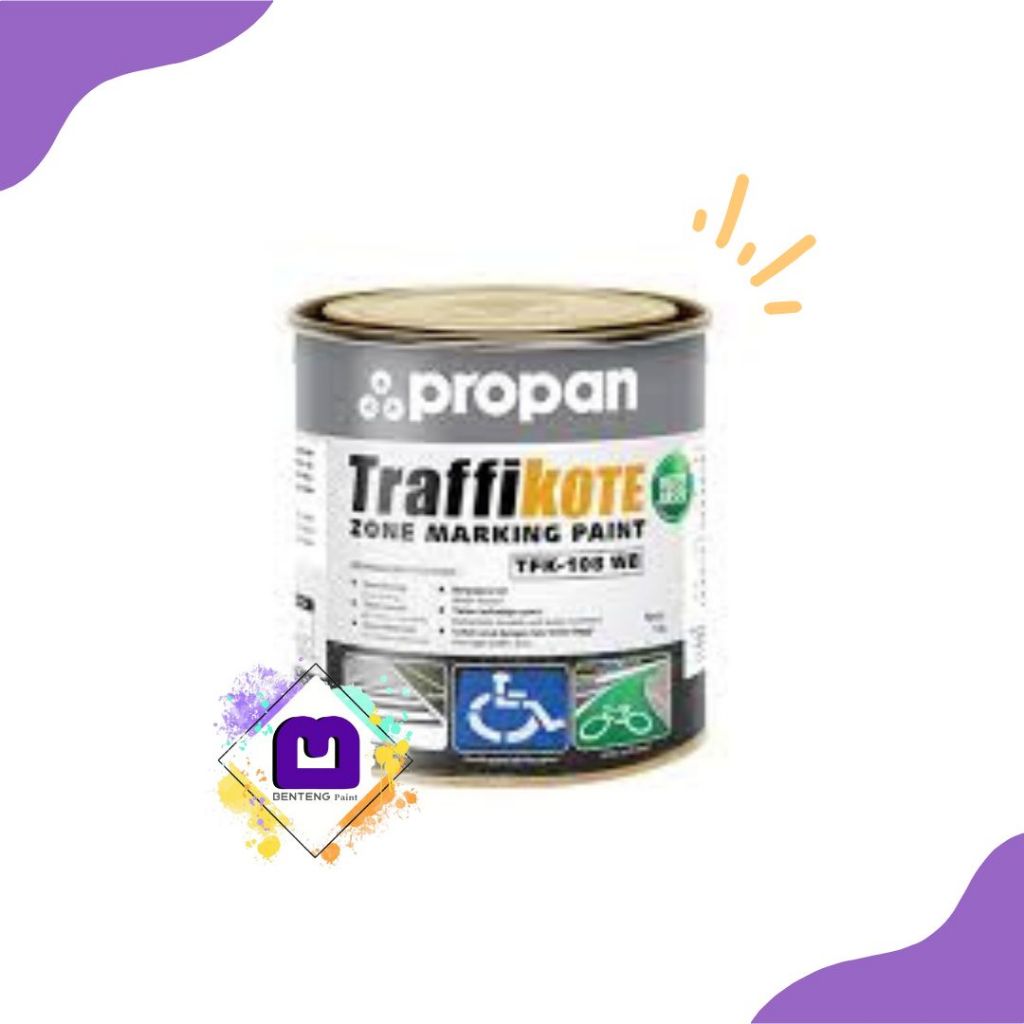 Jual Cat Marka Jalan PROPAN TRAFFIKOTE WATERBASED - 2.5 KG | Shopee ...