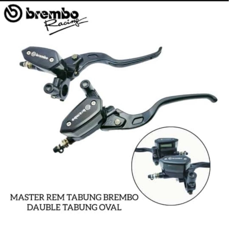 Jual master rem tabung oval pcx nmax kiri kanan (sepasang) | Shopee ...