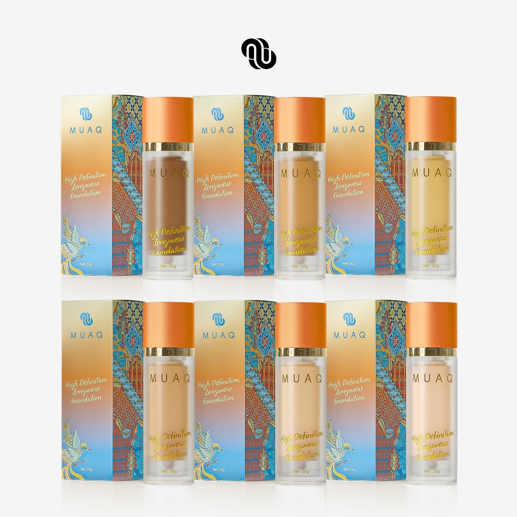 Jual MUAQ High Definition Longwear Foundation | Shopee Indonesia
