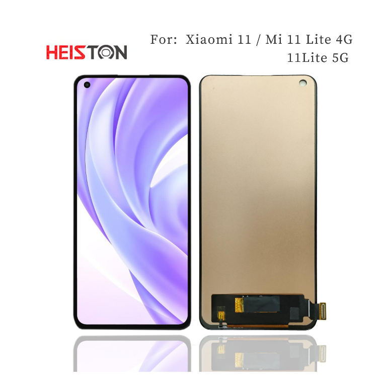 Jual HEISTON Lcd Xiaomi 11 Mi 11 Lite 4G Original Fullset Touchscreen ...