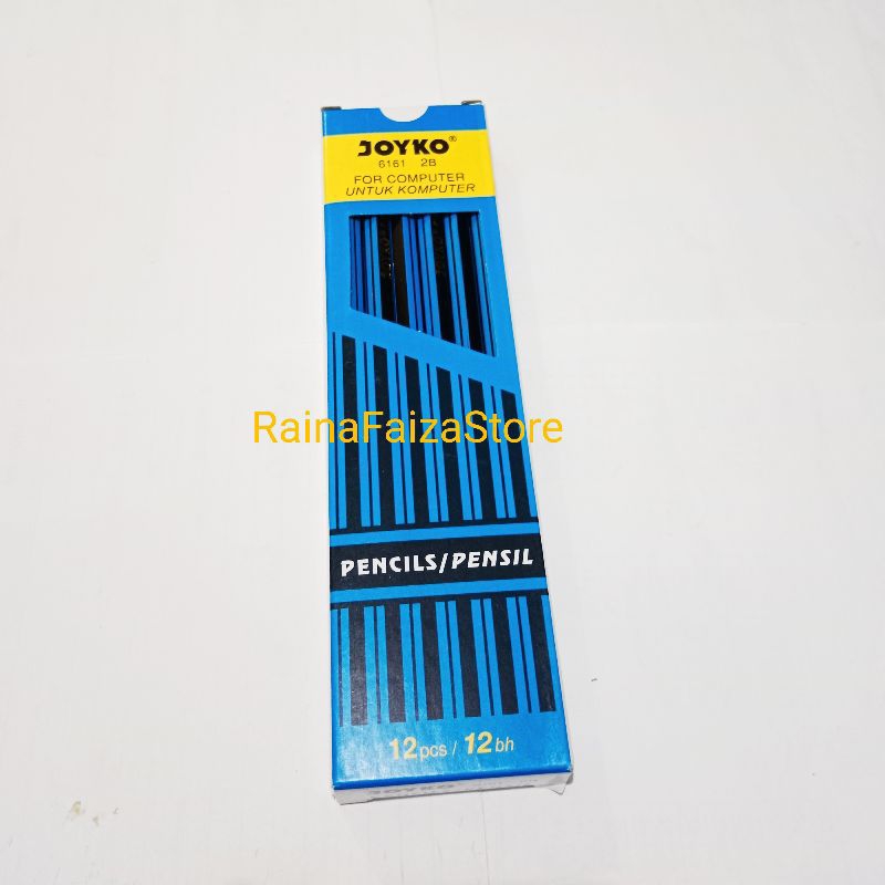 Jual Pensil Joyko BIRU 2B tipe 6161|| Merah Tipe 6151|| Biru Tipe P-90 ...