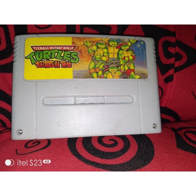 Jual tmnt ninja turtle kaset super nintendo 16 bit | Shopee Indonesia