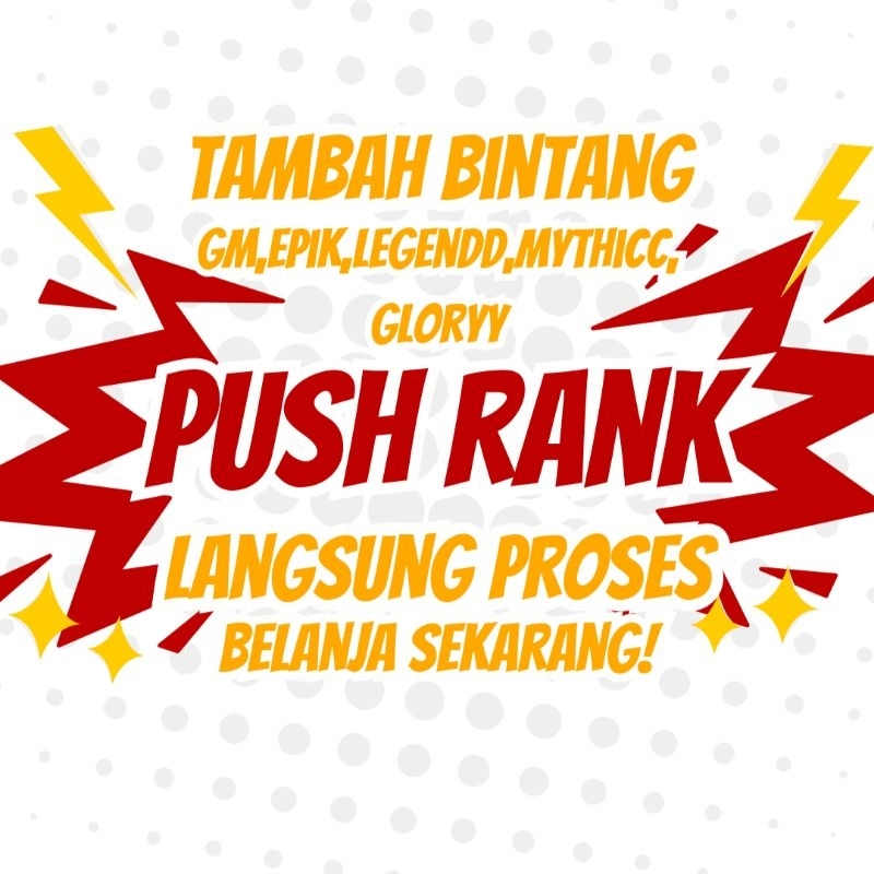 Jual PUSH RANK MENAIKKAN BINTANG | Shopee Indonesia