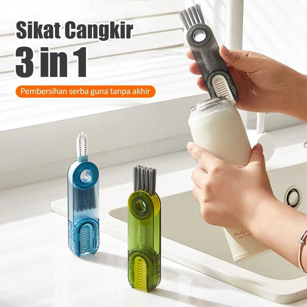Jual HM39 Sikat Pembersih Botol 3in1 Motif Wortel Sikat Serbaguna Sikat ...