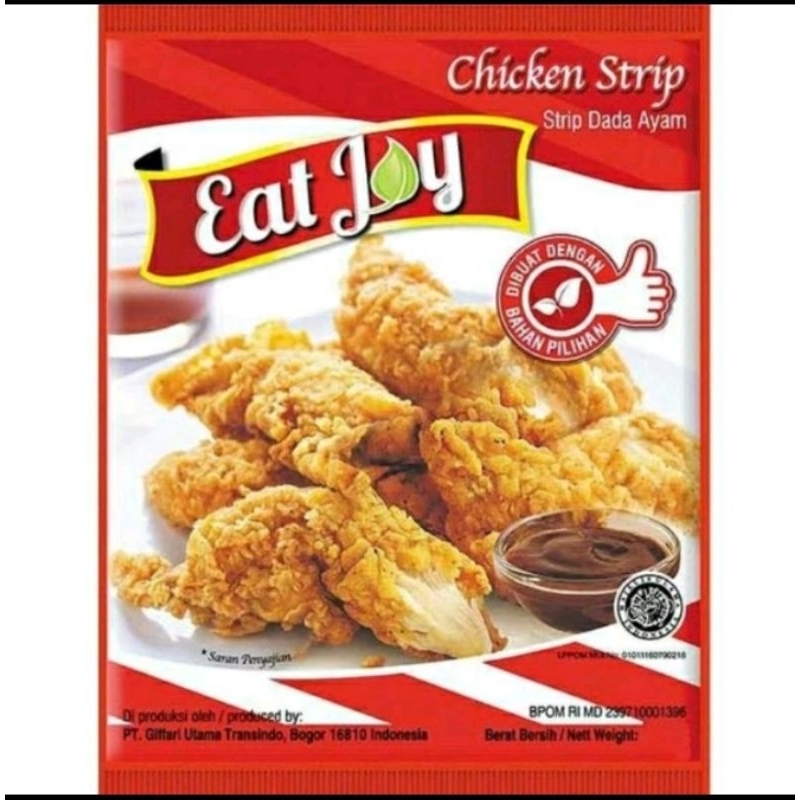Jual Eat Joy Chicken Strip uk 500gr | Shopee Indonesia