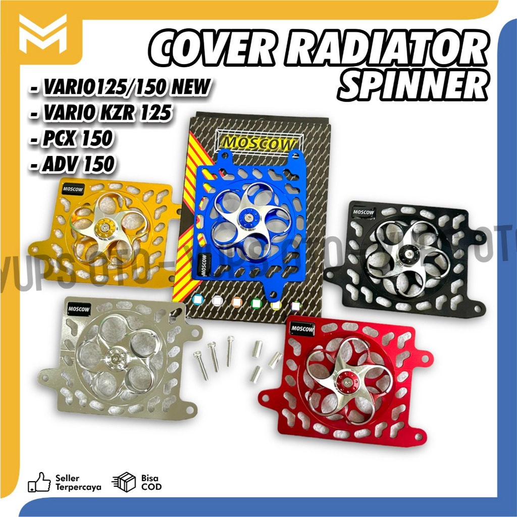 Jual COVER RADIATOR + KIPAS SPINER MATIC VARIO 125 150 OLD NEW VARIO ...