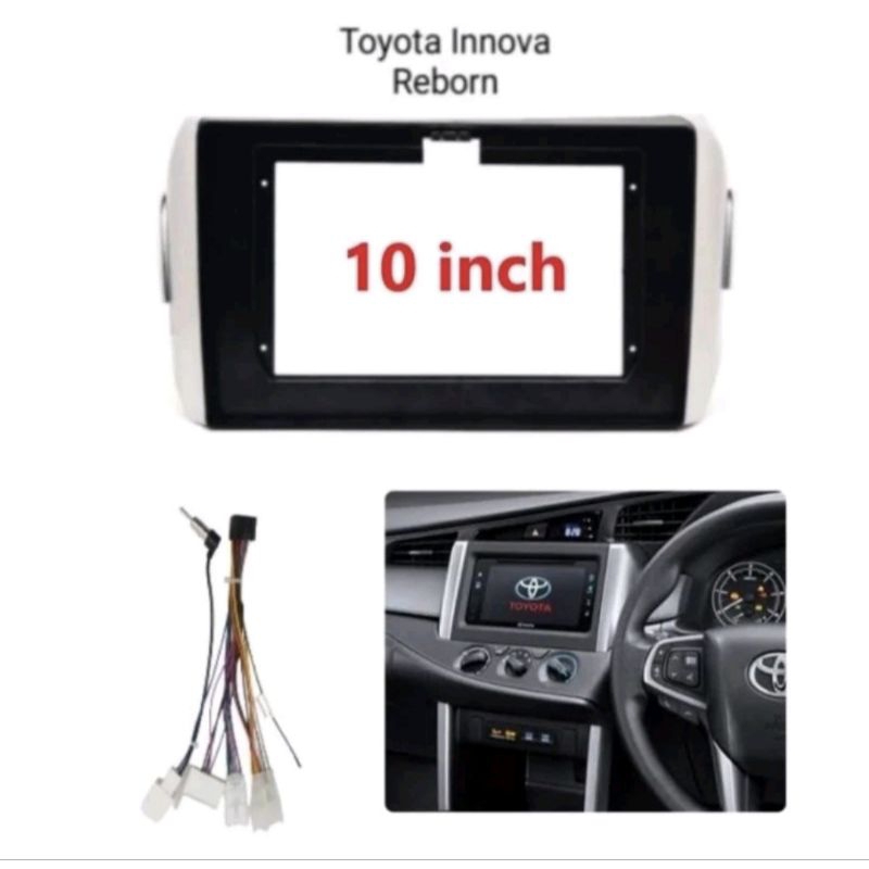 Jual Frame Toyota Innova Reborn 10 inchi + Soket PNP | Shopee Indonesia