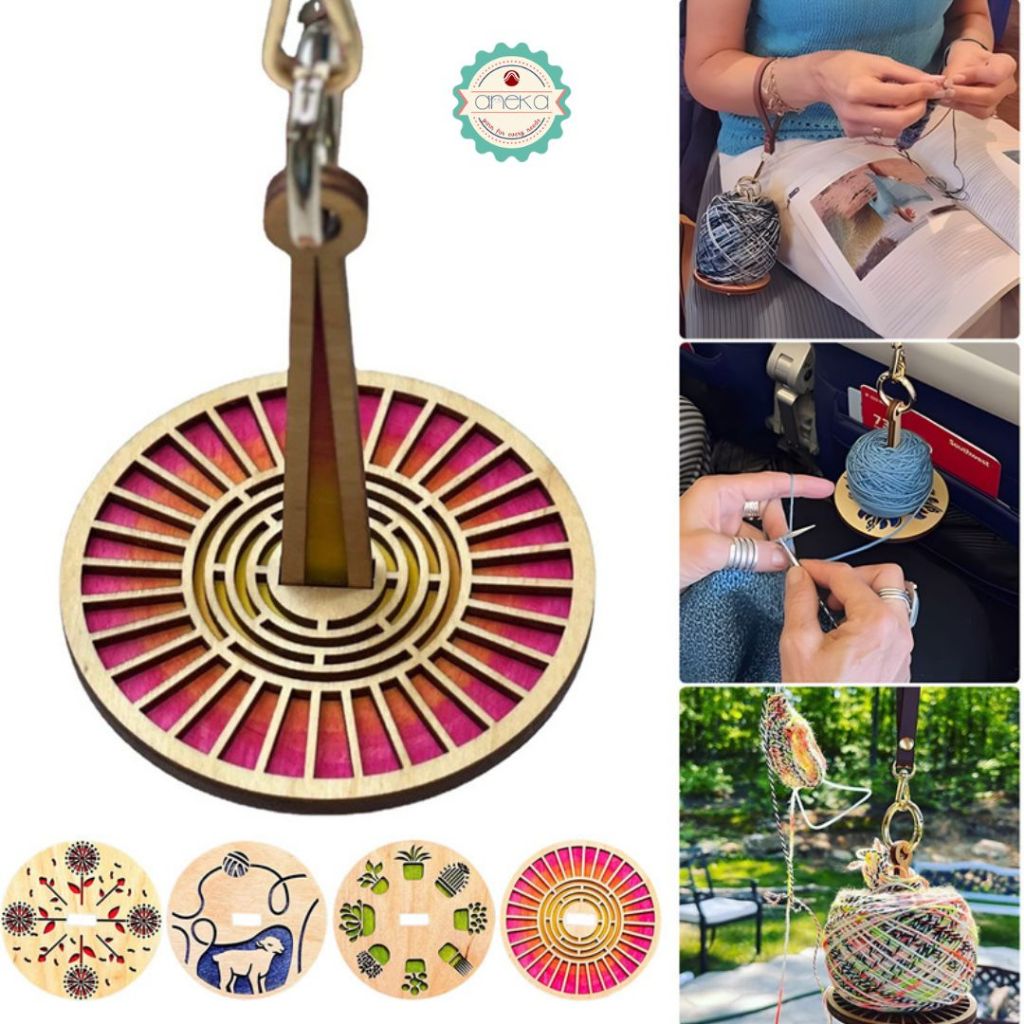 Jual ANEKA - Wrist Thread Ball Holder / Yarn Stand DIY Sewing With ...