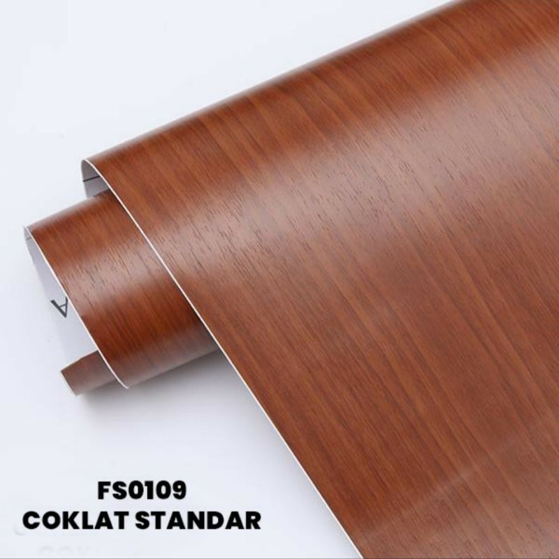 Jual PVC SHEET WALLPAPER WALLSTICKER SERAT KAYU MOTIF URAT KAYU ...