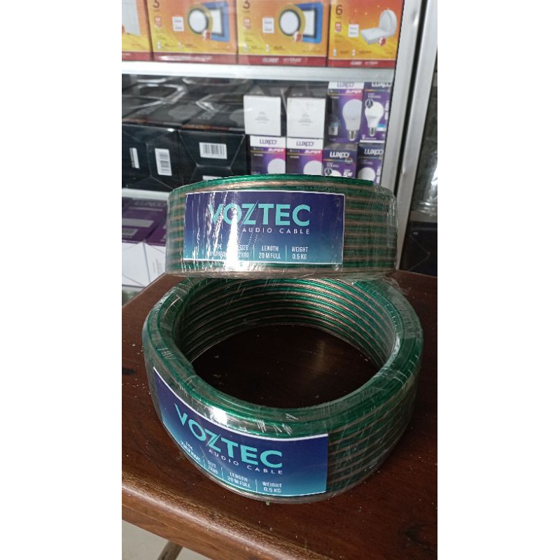 Jual Kabel Transparan Voztec 2X80 (20 Yard) | Shopee Indonesia