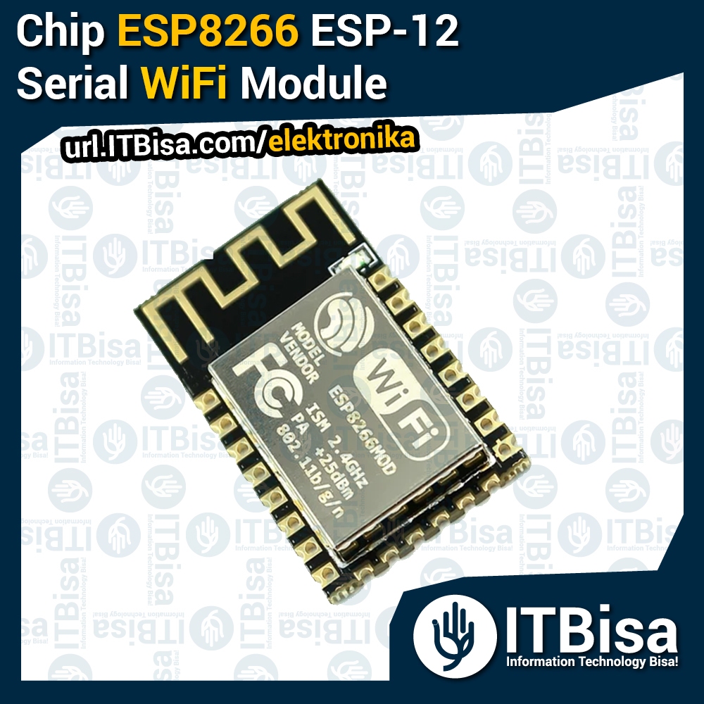 Jual ITBisa - Chip ESP8266 ESP-12 ESP12 Wireless WiFi Serial ... Jual ITBisa - Chip ESP8266 ESP-12 ESP12 Wireless WiFi Serial ...