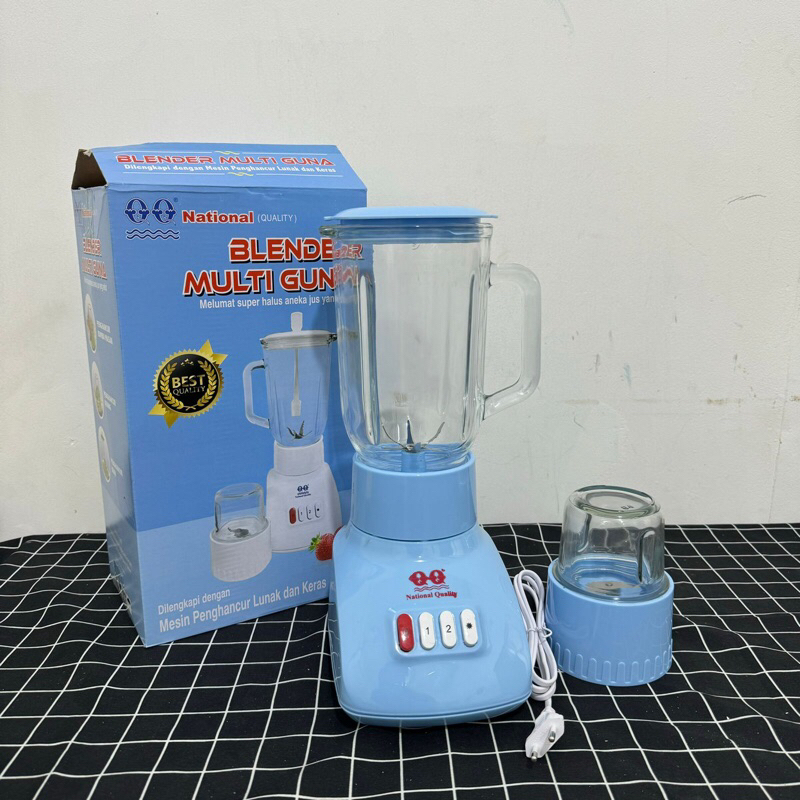 Jual Blender QQ National (Harga sudah termasuk Bubble wrap) | Shopee Indonesia