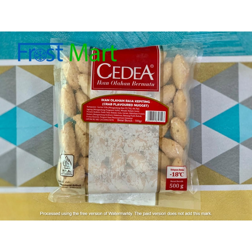 Jual Nugget Kepiting Cedea 500Gr | Shopee Indonesia