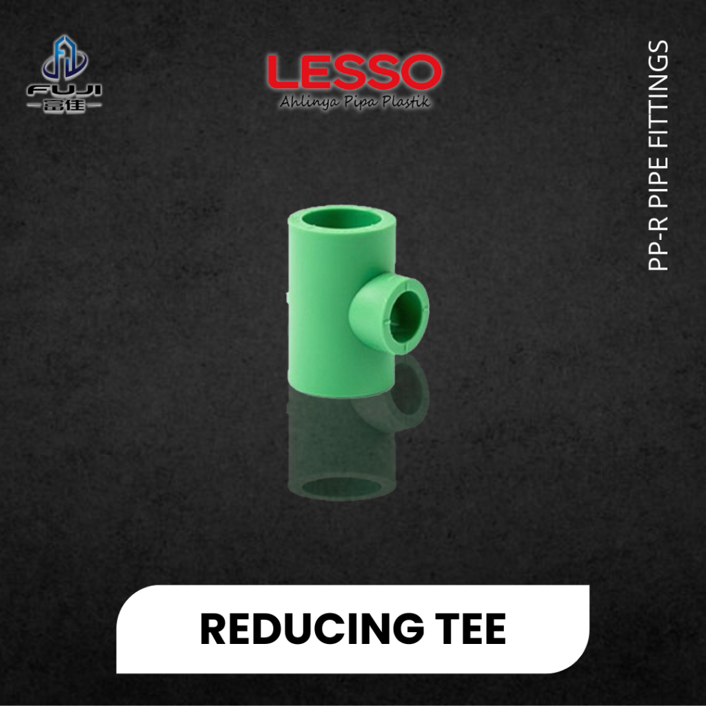 Jual Reducing Tee Lesso Pipa Air PPR 3 inch | Shopee Indonesia