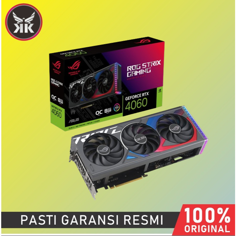 Jual ASUS ROG STRIX RTX 4060 8GB GAMING OC GDDR6 | Shopee Indonesia