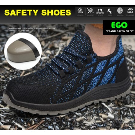 Jual Sepatu safety ringan sporty safety shoes | Shopee Indonesia