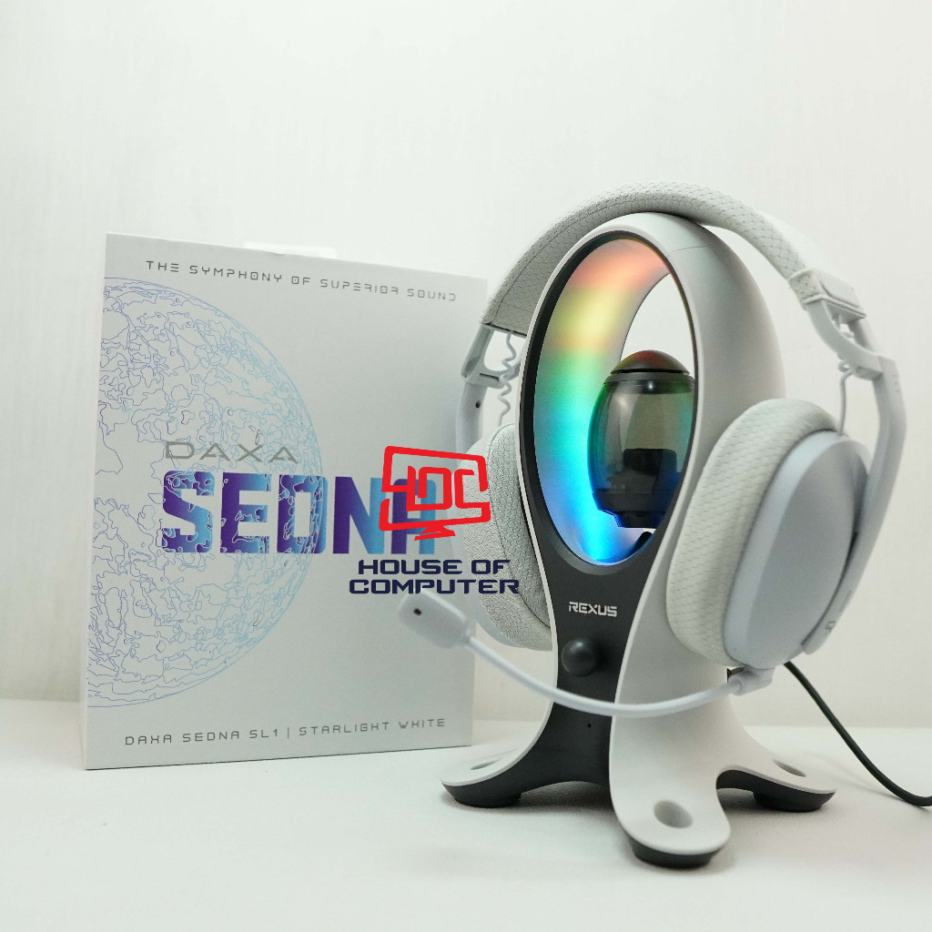 Jual HEADSET GAMING WIRELESS 3 IN 1 REXUS DAXA SEDNA SL1 LIGHTWEIGHT ...
