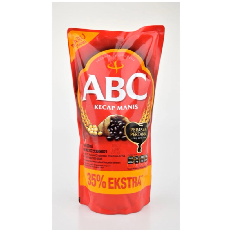 Jual Kecap manis ABC refill pouch 925 ml/ABC Kecap manis refill 925 ml ...