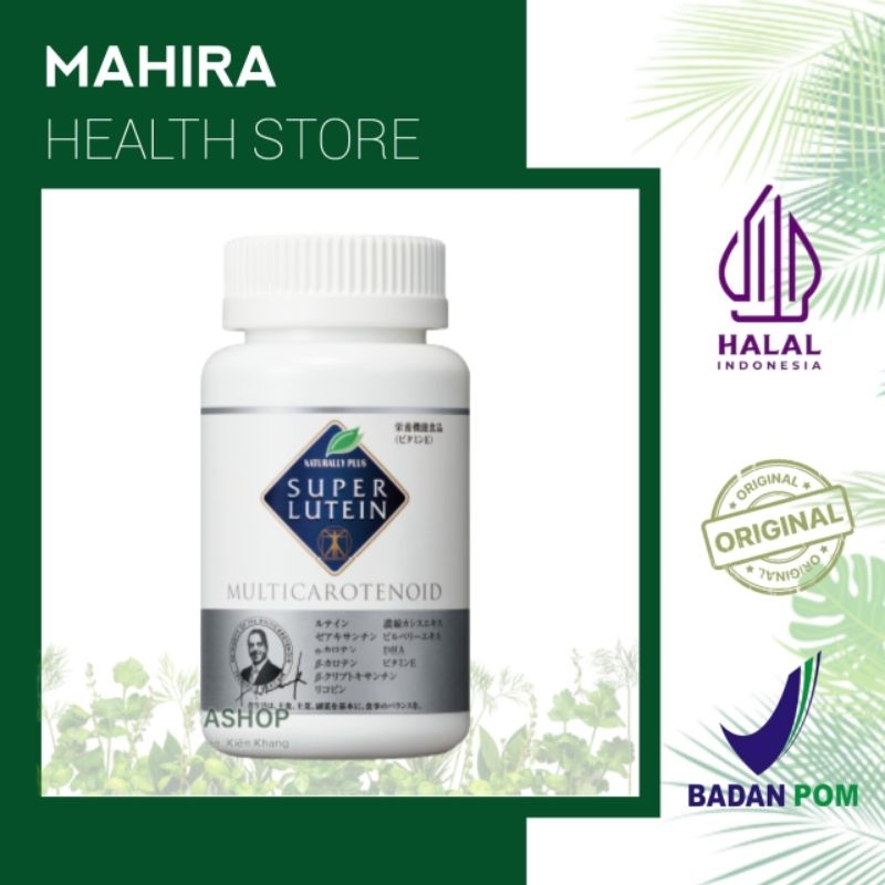 Jual Super Lutein Multicarotenoid Naturally Plus Japan Suplemen ...