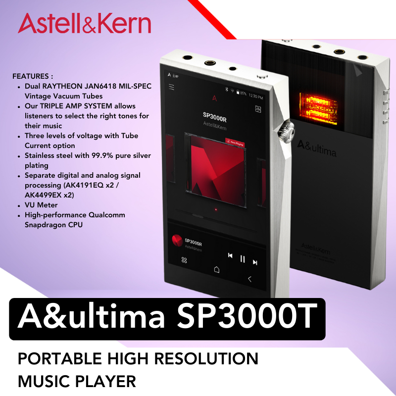 Jual Astell & Kern A&ultima SP3000T | VACUUM TUBE DIGITAL AUDIO PLAYER ...