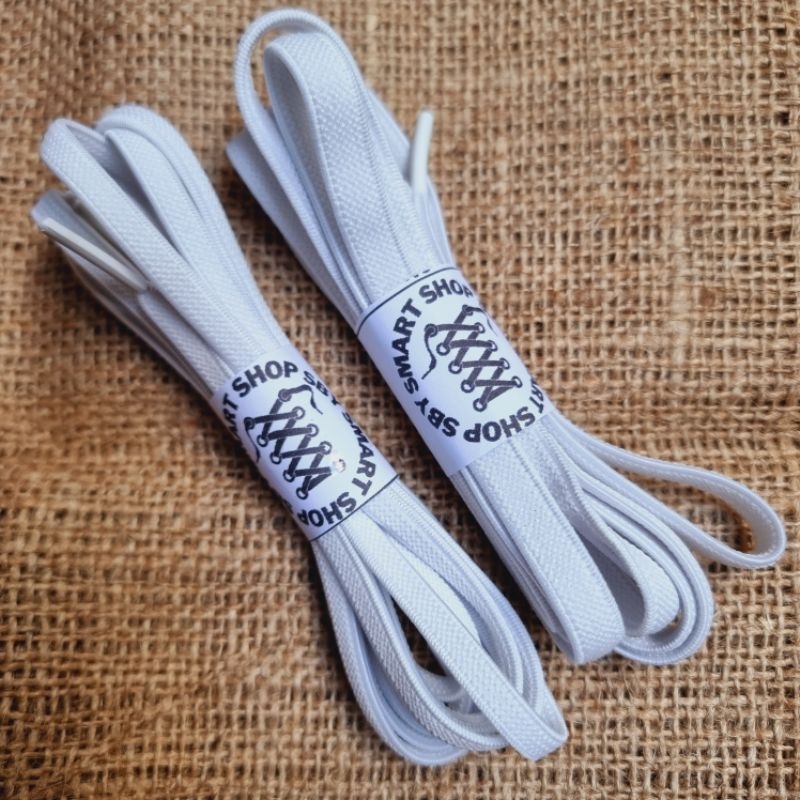Jual TALI SAJA Tali Sepatu Elastis Lebar 6mm dan 8mm Elastic Shoelace ...