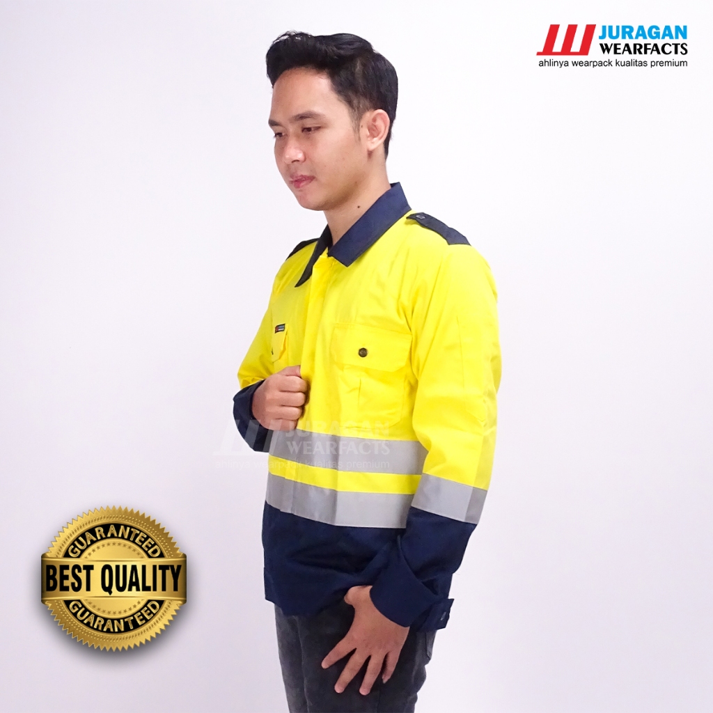 Jual Juragan Wearfacts - Baju Wearpack Safety Model Elite Kuning ...