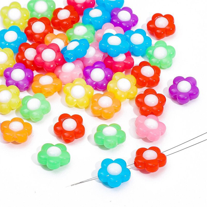 Jual Manik Candy Bunga Warna Mix Random (10gram) | Shopee Indonesia