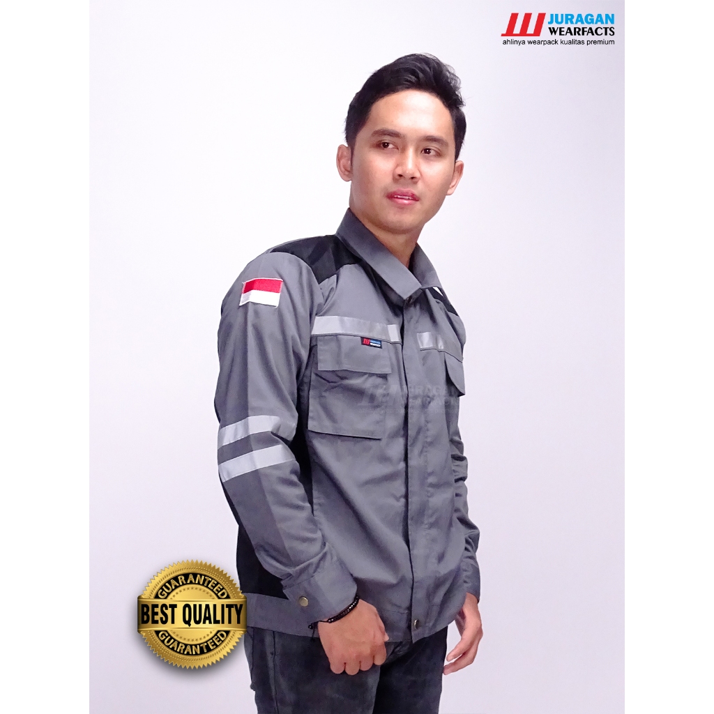 Jual Juragan Wearfacts - Baju Wearpack Safety Model Ultimate Warna Abu ...