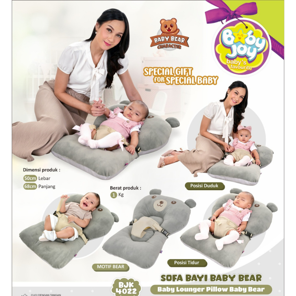 Jual Baby Joy Sofa Bayi Bear BJK4022 | SOFA BAYI | Shopee Indonesia