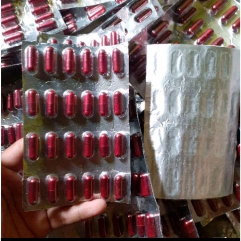 Jual kapsul obat kuat garansi original kapsul maron metalik | Shopee ...
